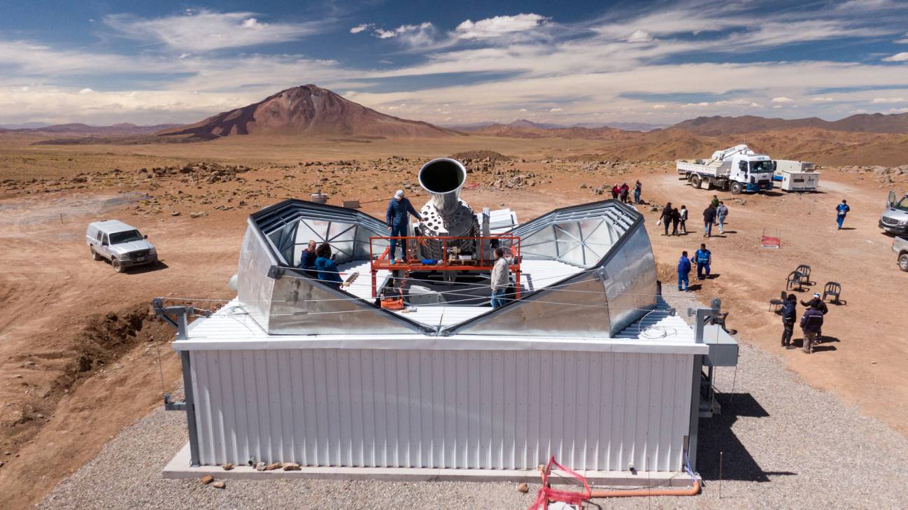 El futuro de la astronomía se construye en el hemisferio Sur - Fósil ...